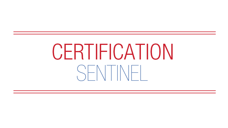 Certification Sentinel August 2024