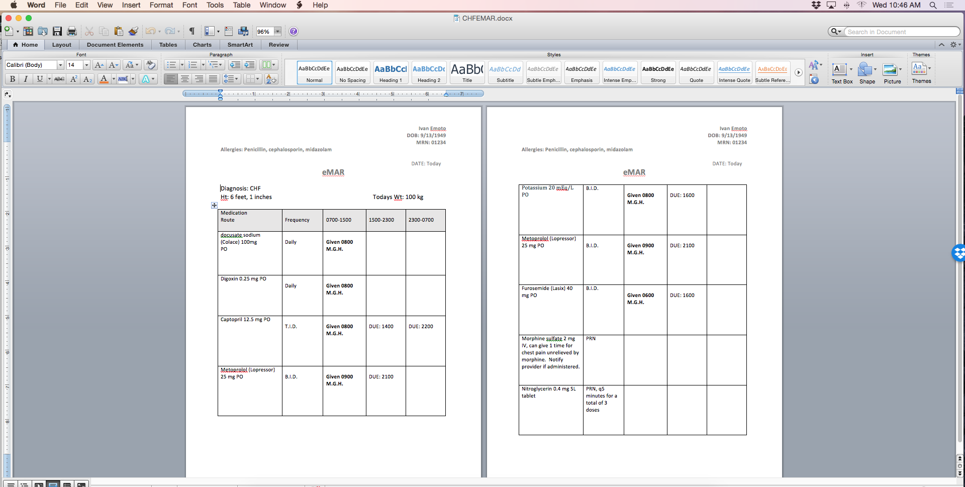 Free Barcode Patient ID Band & EHR