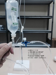 A Low-Cost Improvised CVP Monitoring Simulator