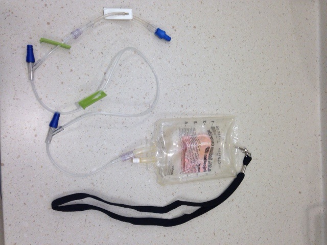 Operational IV for a Standardized Patient