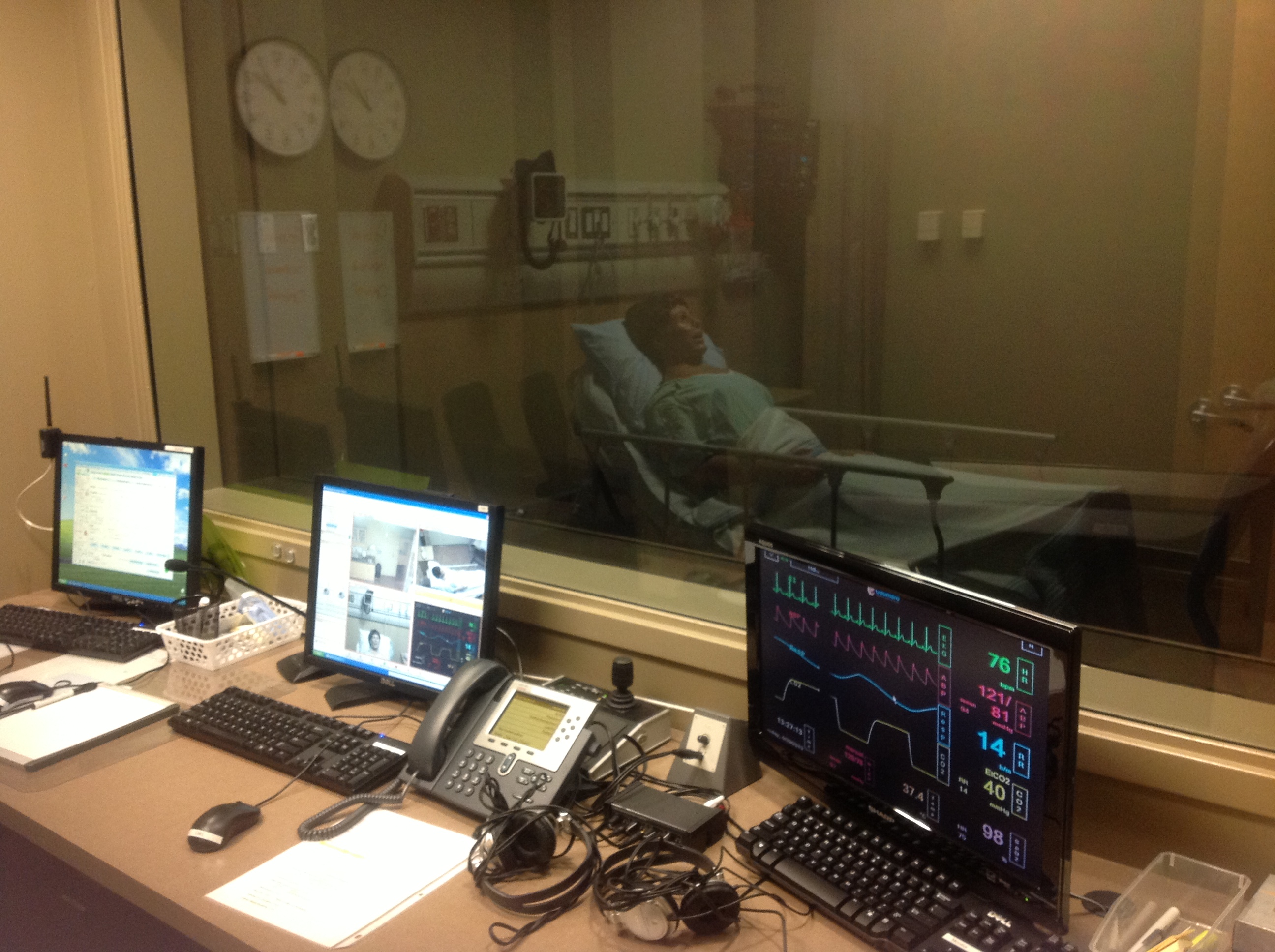 Operating High Fidelity Manikins Remotely