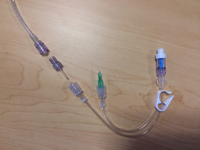 Two Part Mock IV System